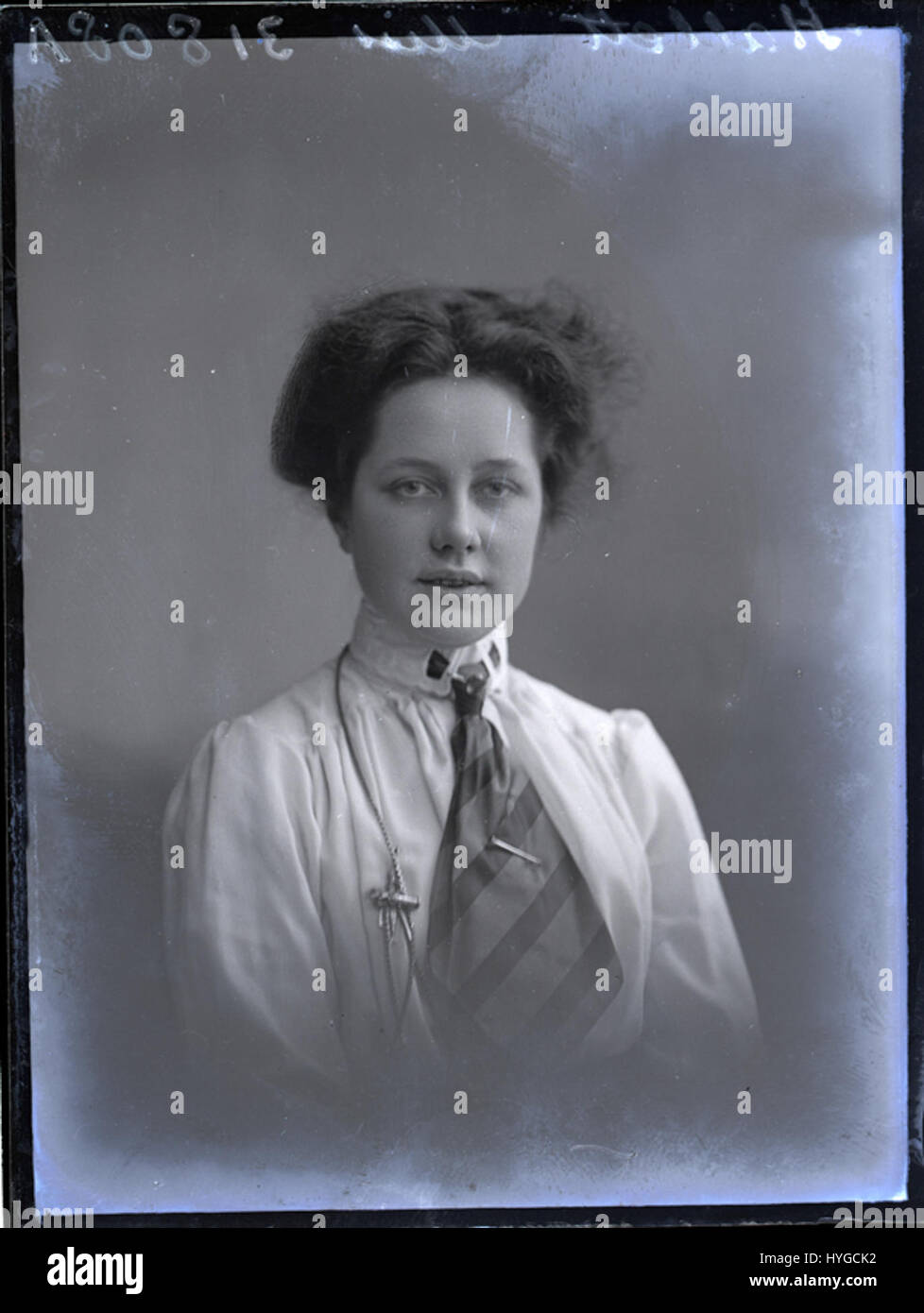 'Miss Hallett' is a photograph from December 5, 1911, capturing the ...