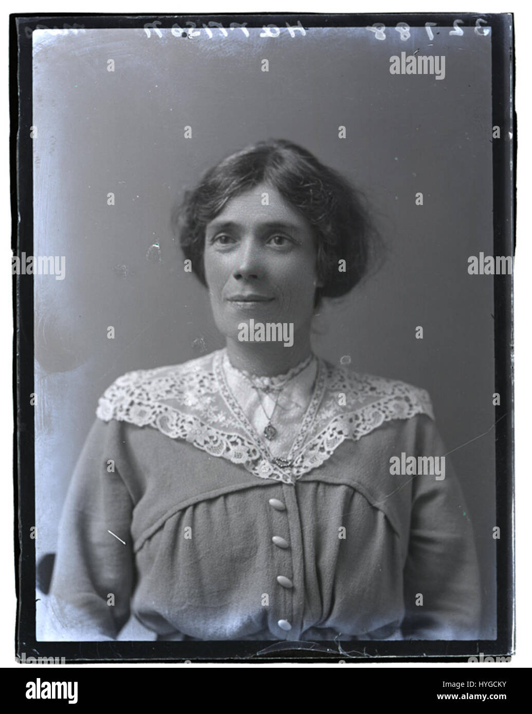 Miss Harrison, 13 Nov 1914 (17562011981 Stock Photo - Alamy