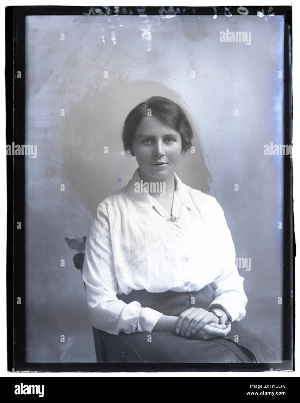 'Miss Fuller, 15 Dec 1915' is a photograph capturing a young woman ...