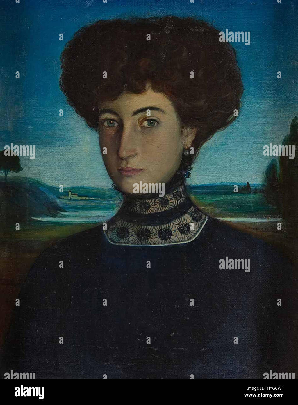 'Retrato de la condesa de Casa Rojas' (Portrait of the Countess of Casa ...