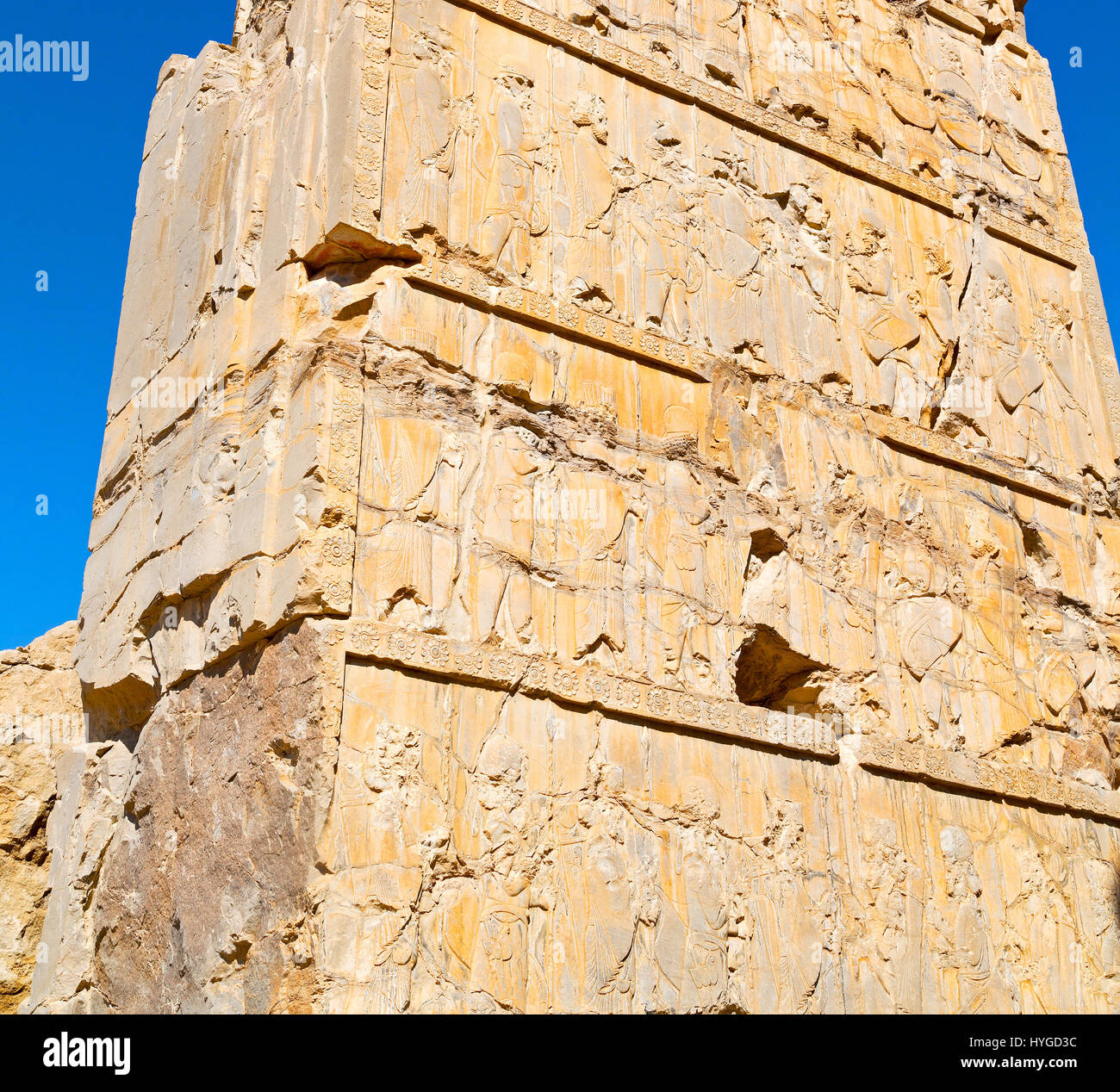 in iran persepolis the old ruins historical destination monuments and ...