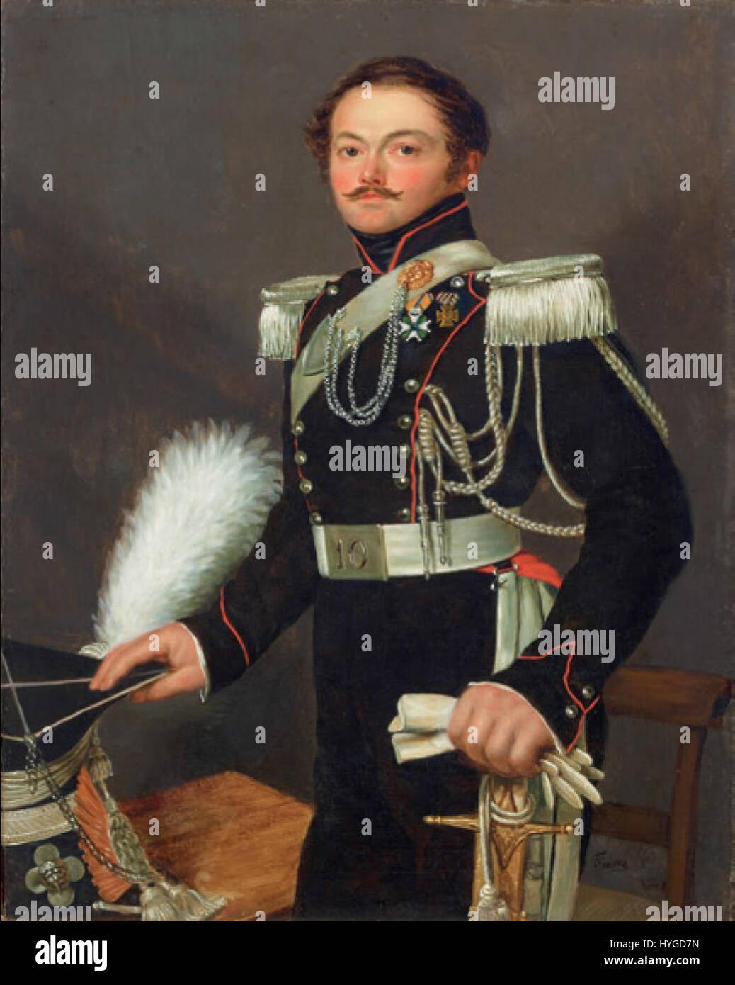 Martin Baudouin (1829) by Jean Baptiste Fresez Stock Photo - Alamy