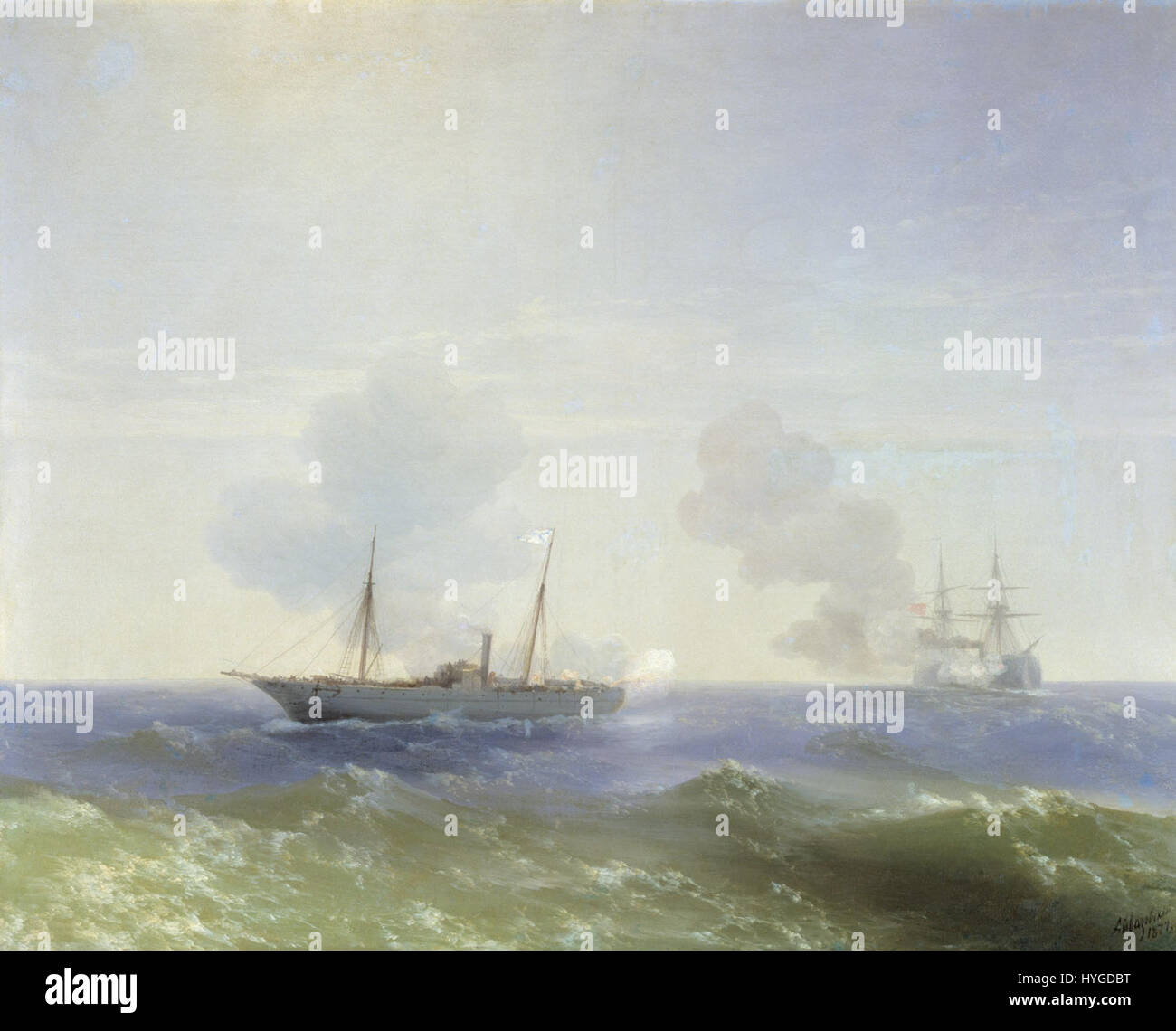 Vesta by Aivazovsky captures the mythical Roman goddess of hearth and ...
