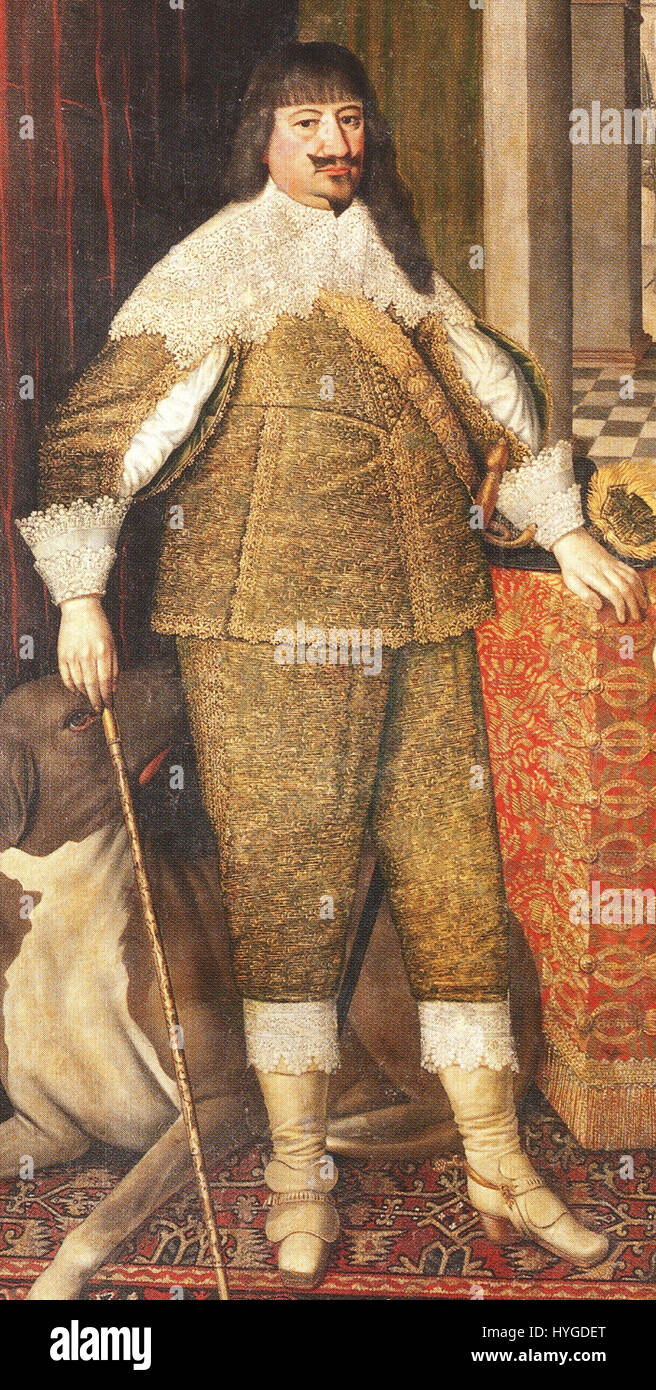 This detail from a work by Georg Wilhelm, dated 1635, exemplifies the ...