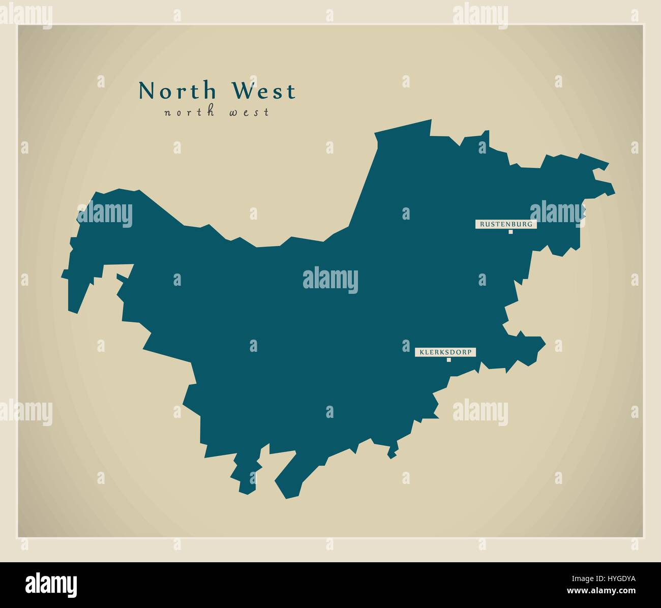 North west africa map hi-res stock photography and images - Alamy