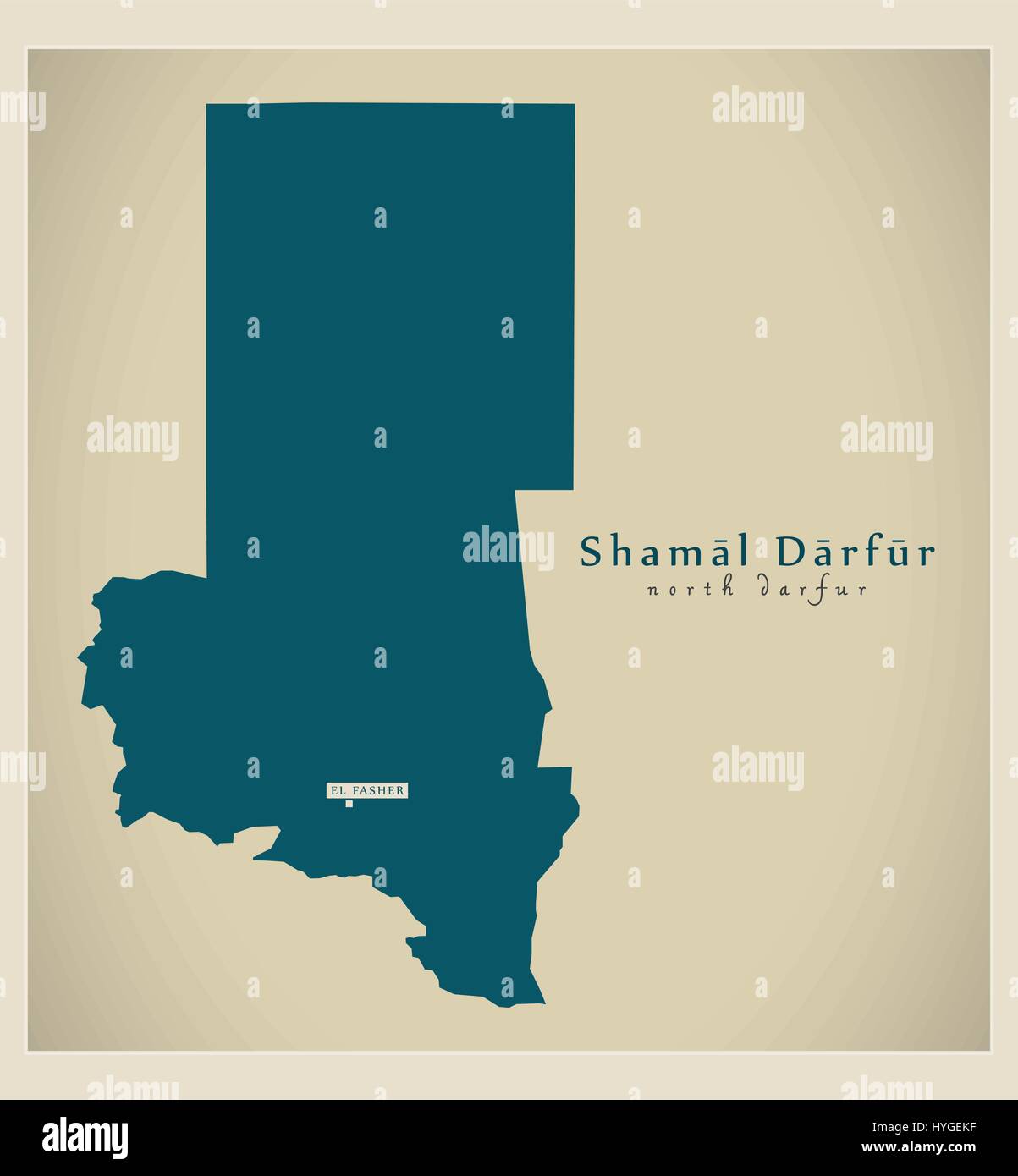 Darfur map hi-res stock photography and images - Alamy