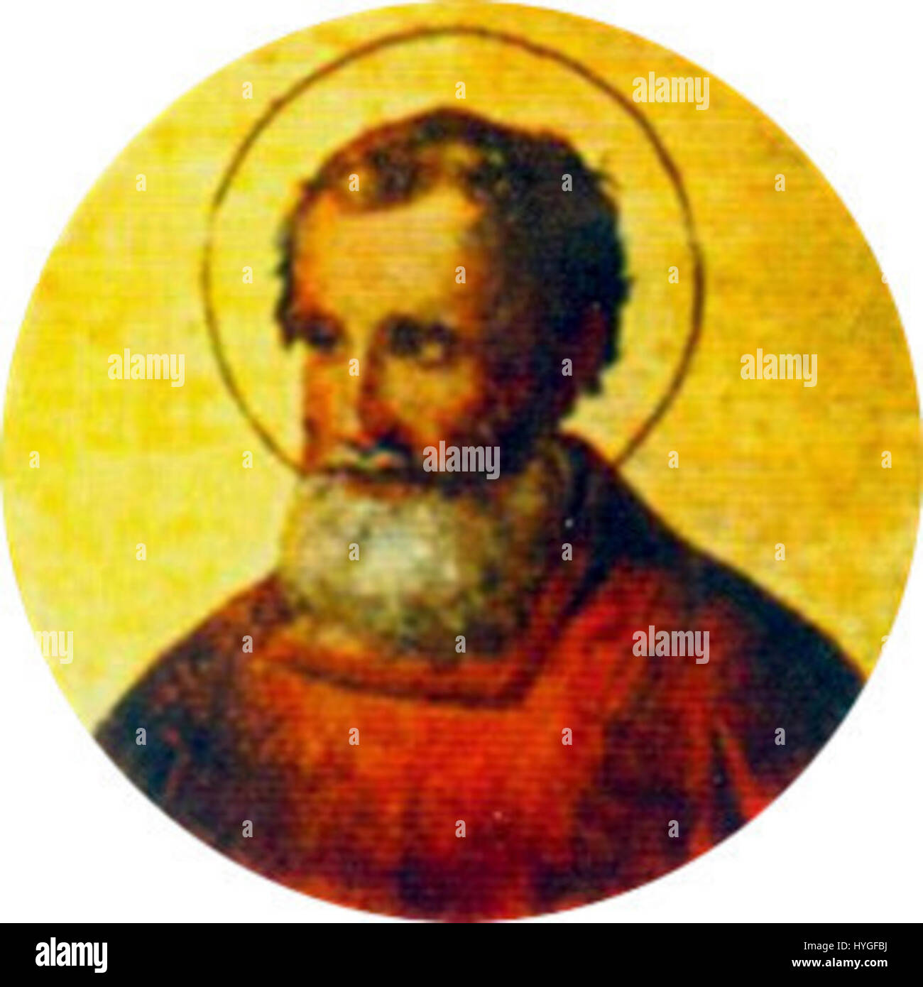 '192 St. Celestine V' depicts the Pope Celestine V, a 13th-century ...
