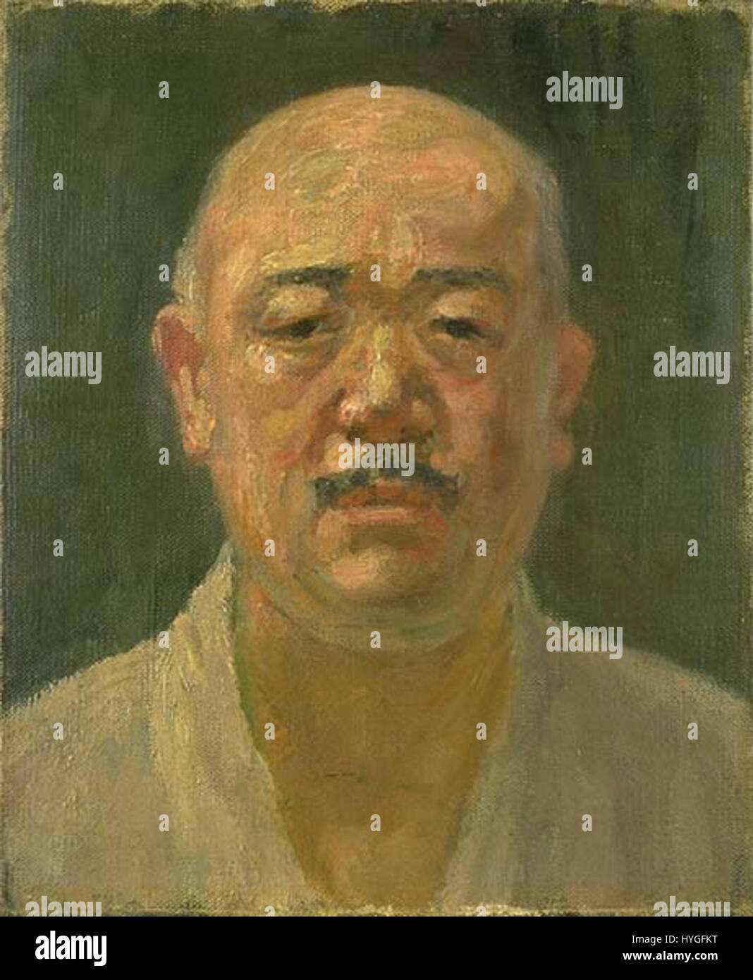 Kuroda Seiki's self-portrait, housed in the Kuroda Kinenkan, presents ...