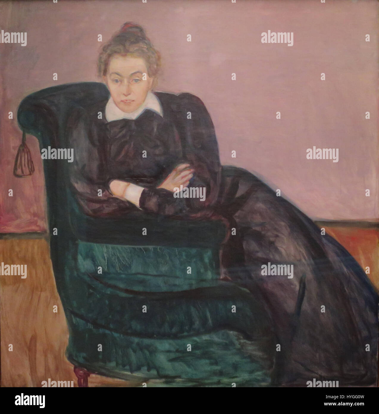 Edvard Munch’s portrait of Marie Helene Holmboe captures the subject’s ...