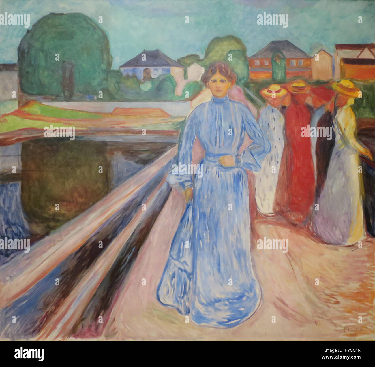 *The Women on the Jetty* by Edvard Munch, housed in the Bergen ...