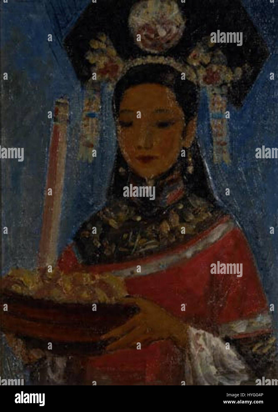 ‘Magu’ by Fujishima Takeji is a Japanese painting that reflects the ...