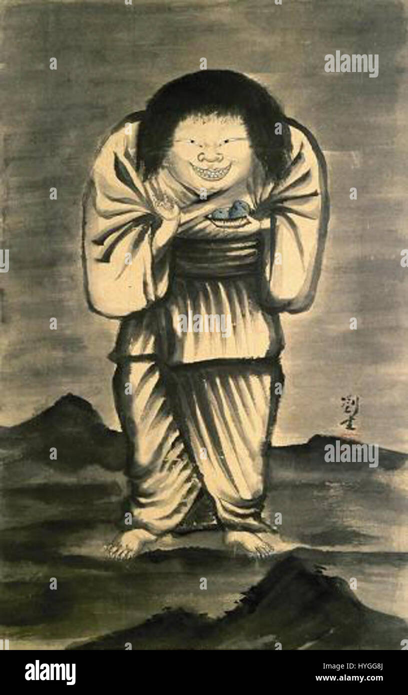 *Reiko in the Style of Hanshan* by Kishida Ryusei is a Japanese ...