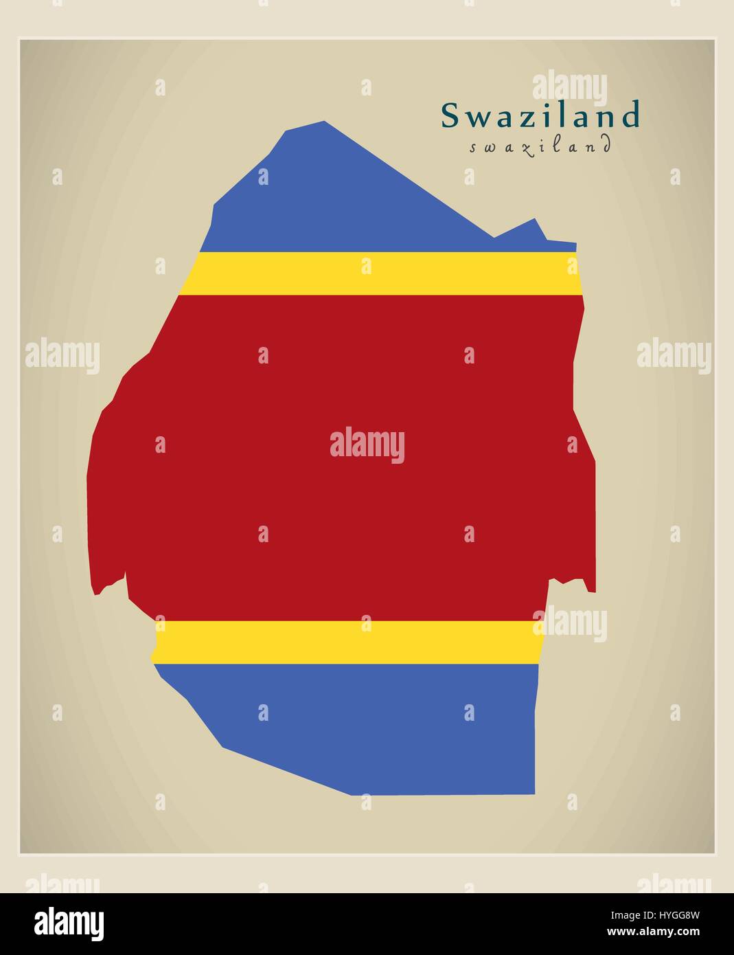 Map swaziland vector vectors hi-res stock photography and images - Alamy