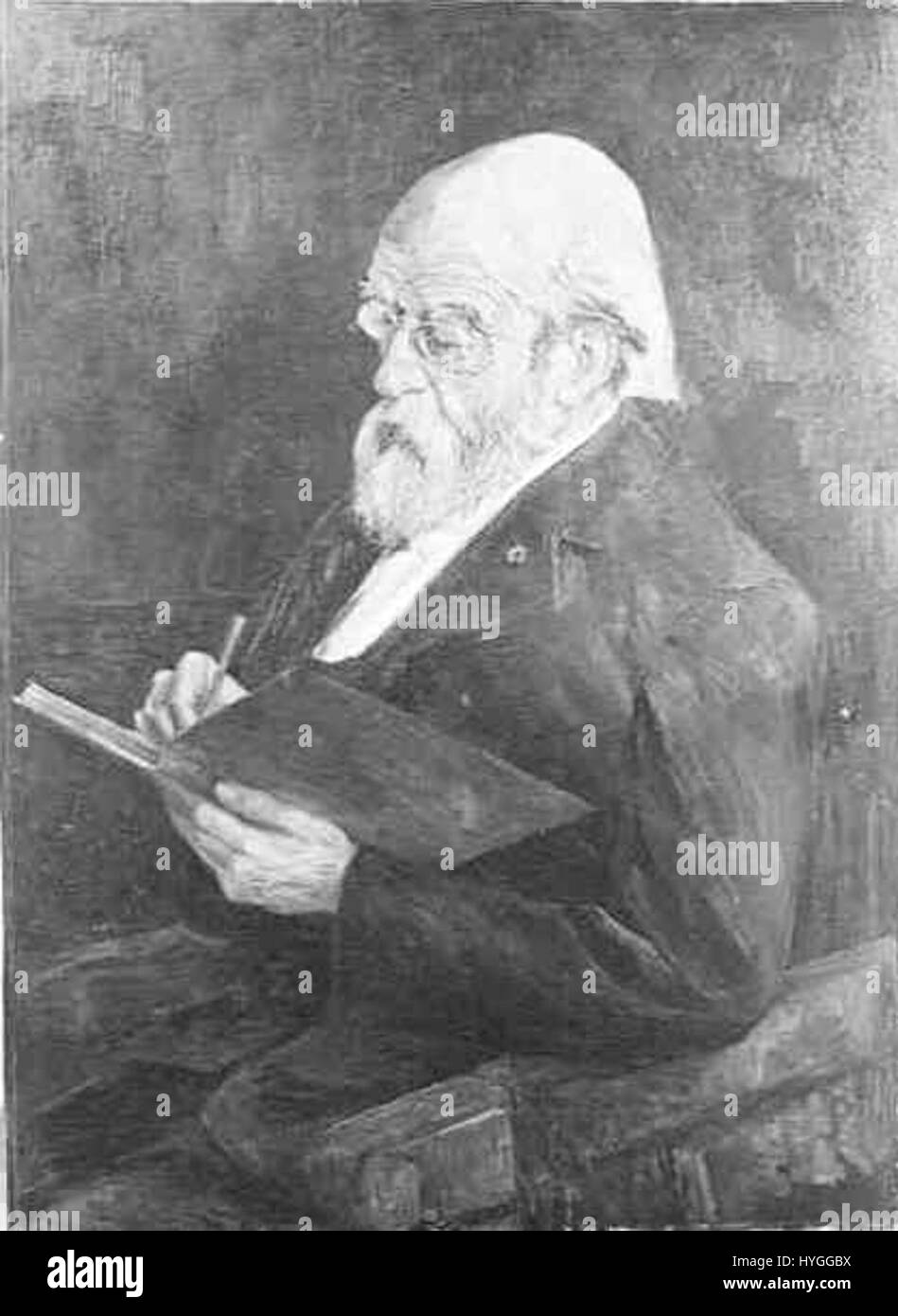 This portrait of Pierre Cuypers, painted by Jan Kruysen, captures the ...