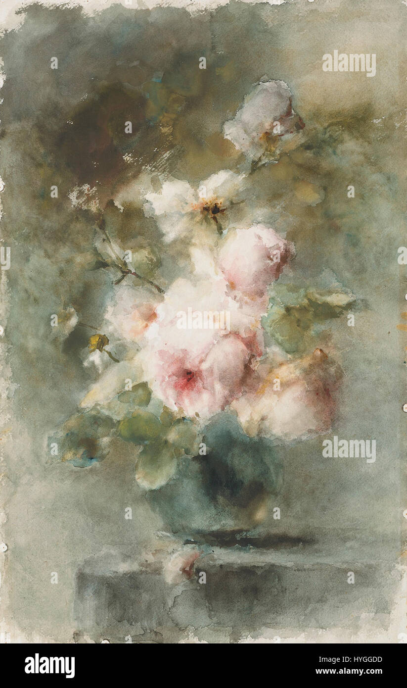 Een vaas met rozen Rijksmuseum SK A 2741 Stock Photo - Alamy