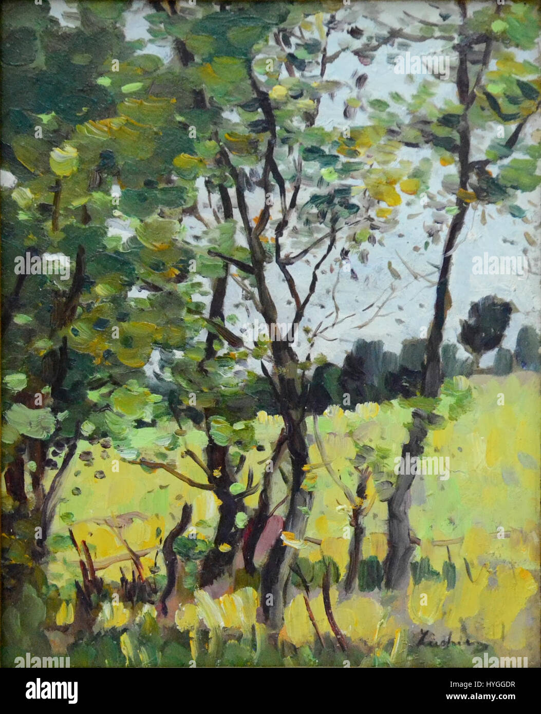 ‘Lunca de la Poduri’ by Stefan Luchian is a Romanian landscape painting ...