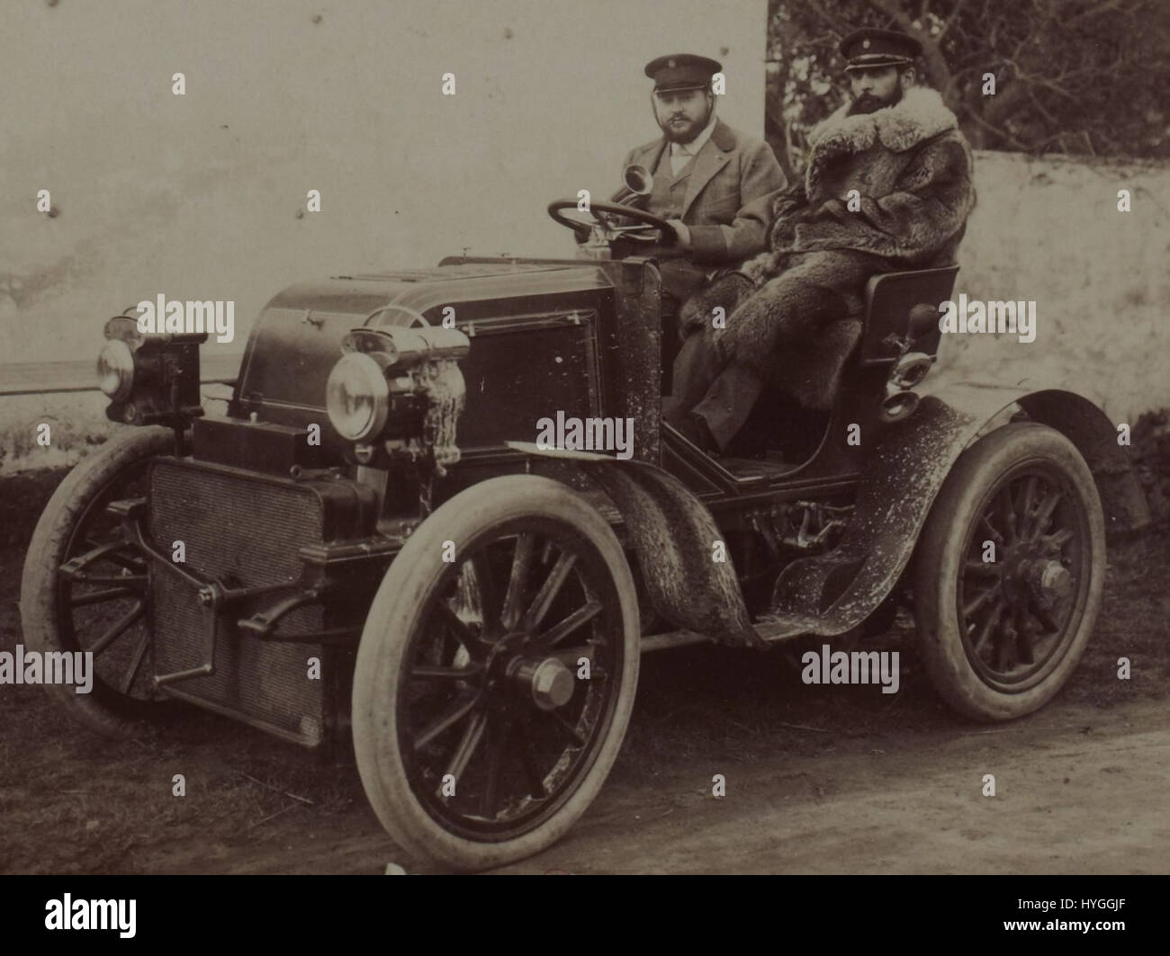 The photograph titled 'Henry de Rotschild en 1900' captures Henry de ...
