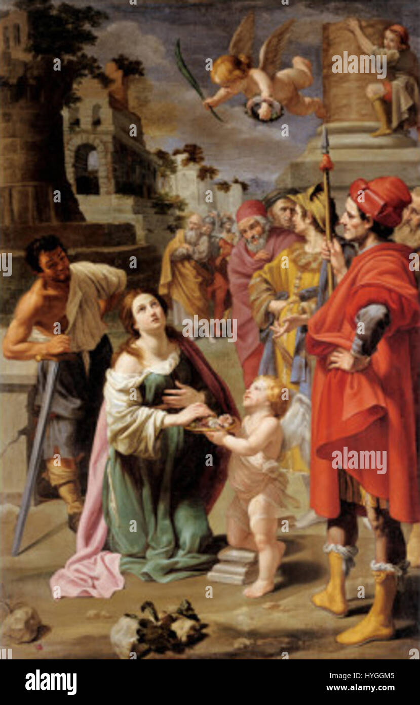 'Martyrdom of St. Dorothy' by Antonio Maria Fabrizi depicts the saint’s ...