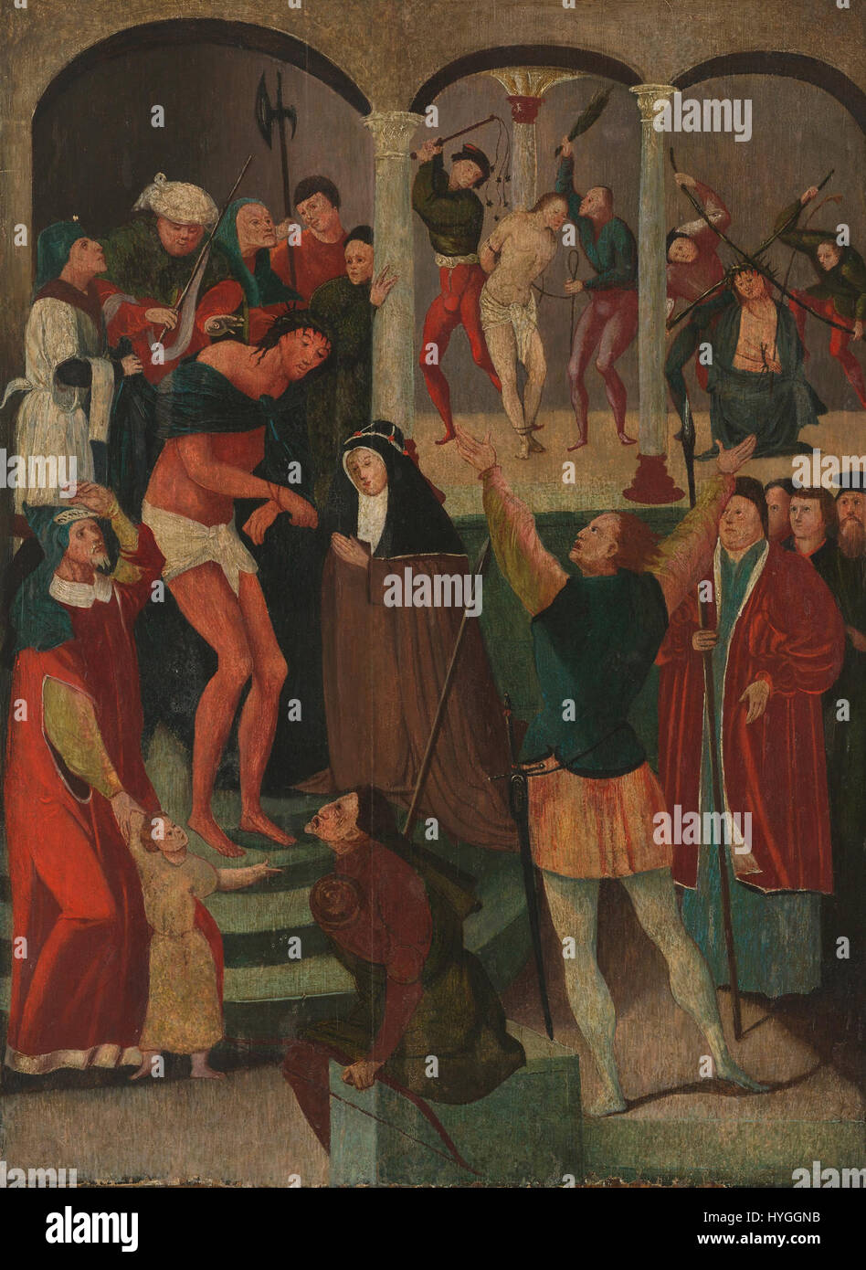 'Ecce Homo' is a 16th-century artwork by an anonymous Brabant artist ...