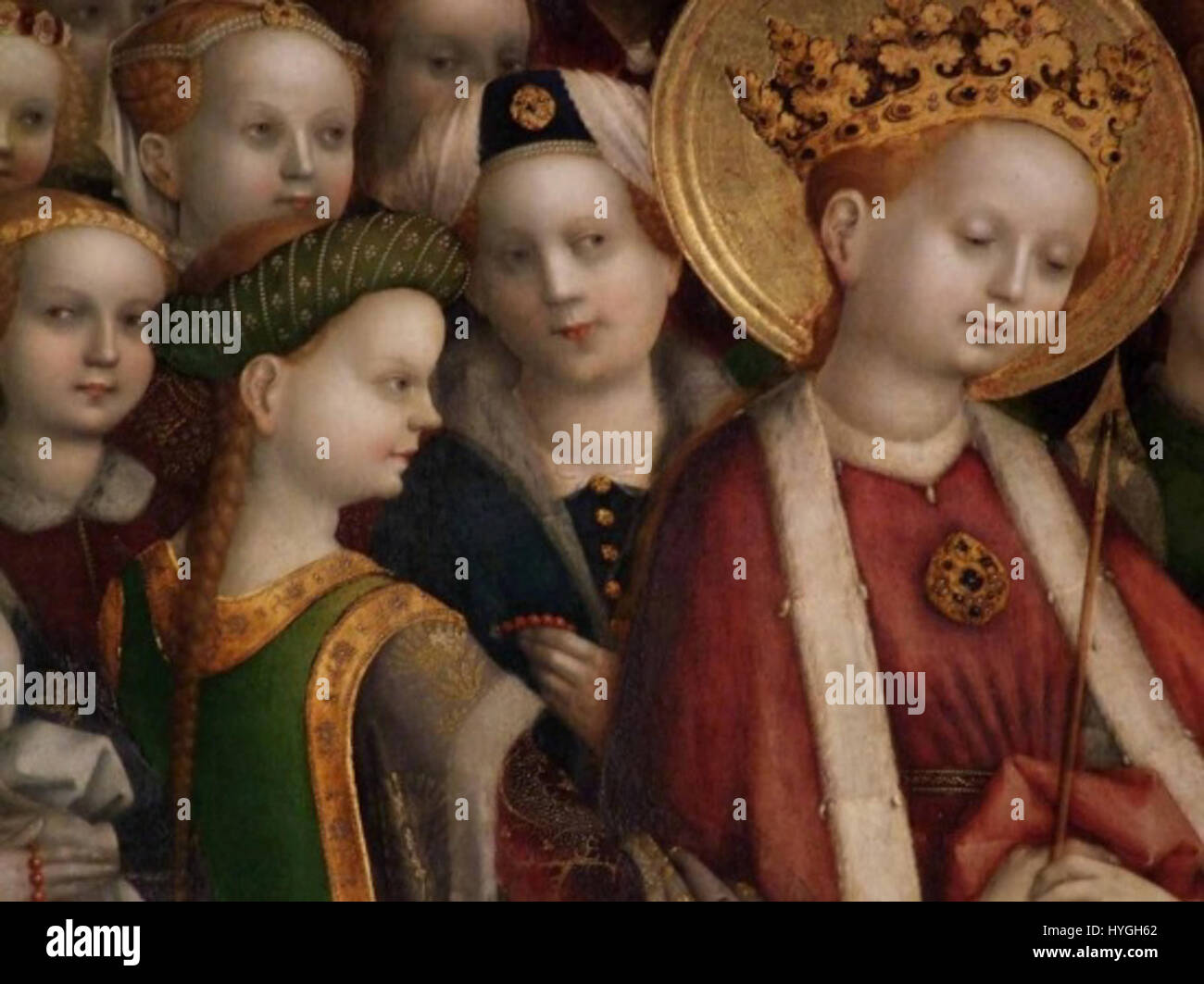 Medieval saints altarpiece hi-res stock photography and images - Alamy