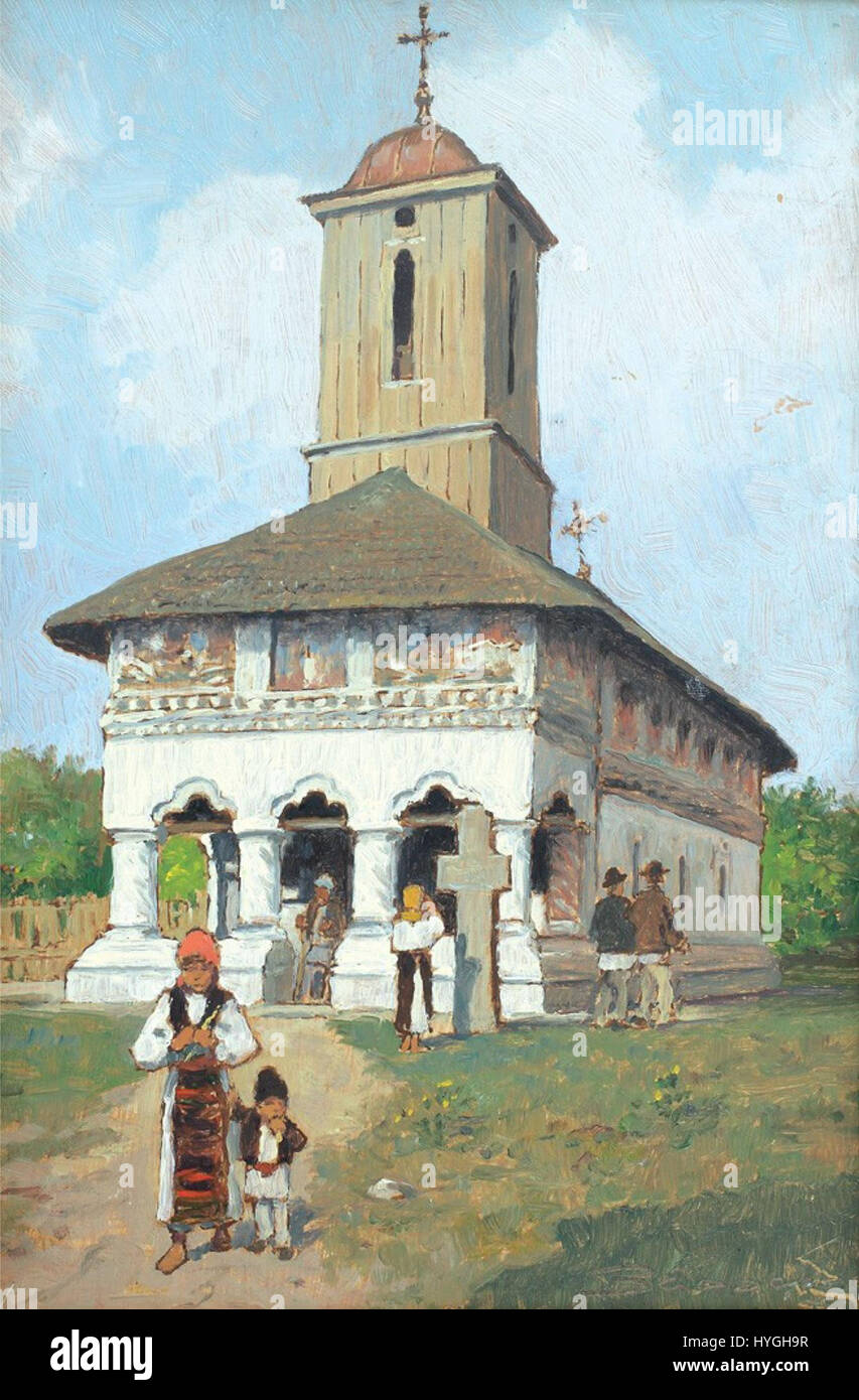 Ludovic Bassarab's 'Zi de duminica' ('Sunday Day') depicts a tranquil ...