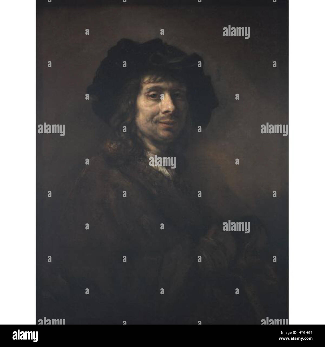 Rembrandt's 'Portrait of a Young Man' is a striking example of his ...