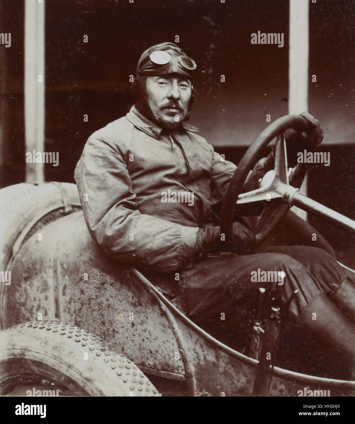 Camille Jenatzy, a Belgian race car driver, competed in the 1908 French ...