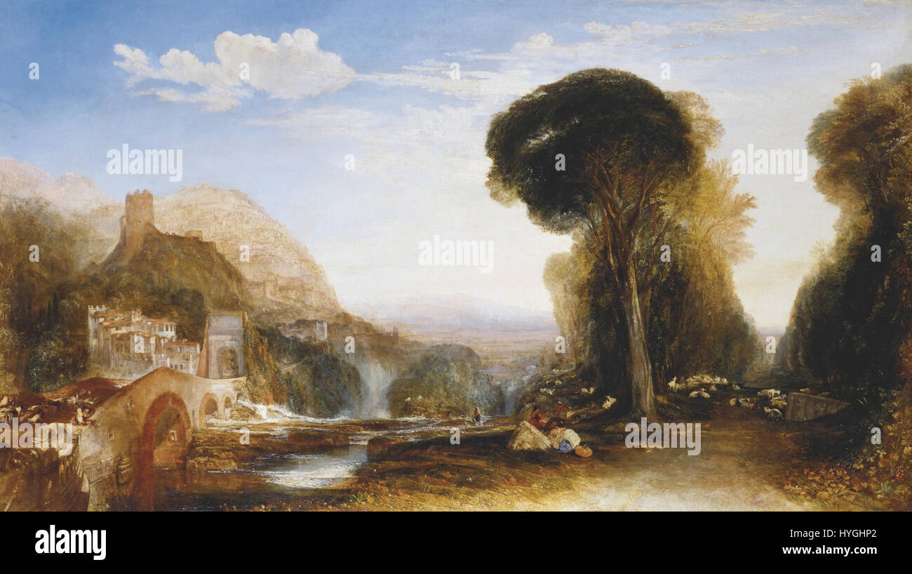 Joseph Mallord William Turner’s painting explores dramatic landscapes ...