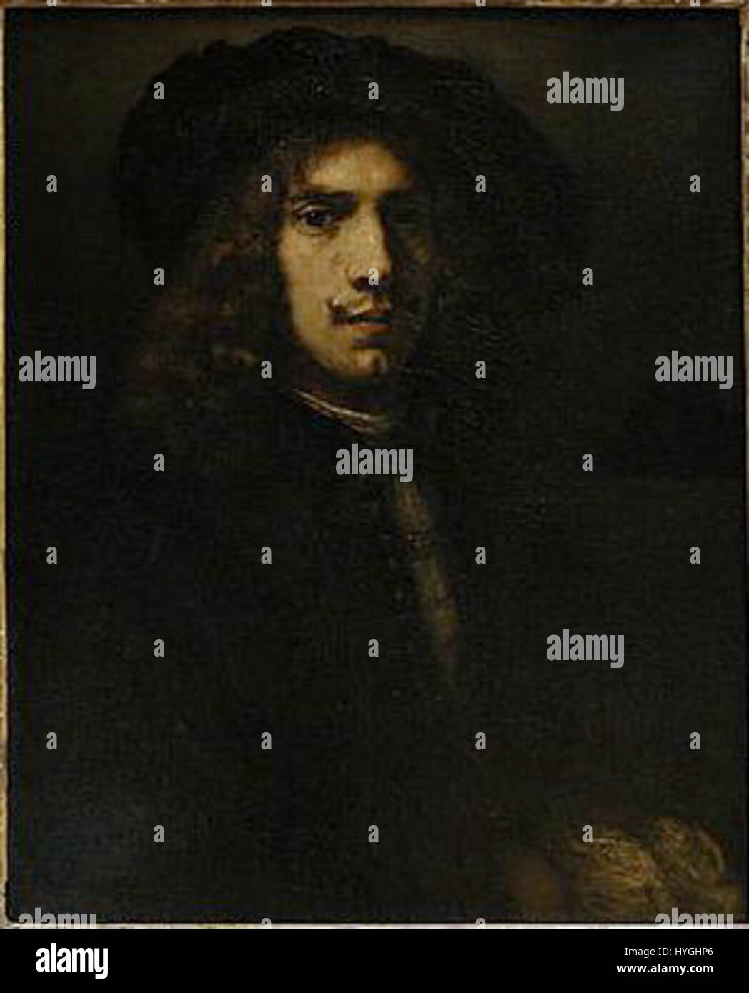 Rembrandt’s 'Portrait of a Young Man with Moustache' is a finely ...