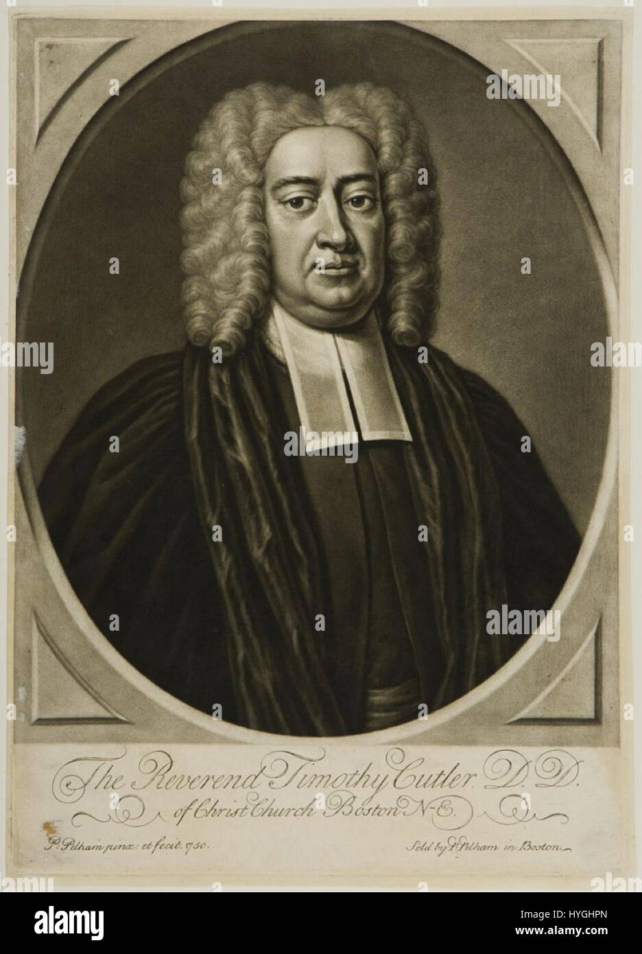 The Reverend Timothy Cutler was a prominent clergyman at Christ Church ...