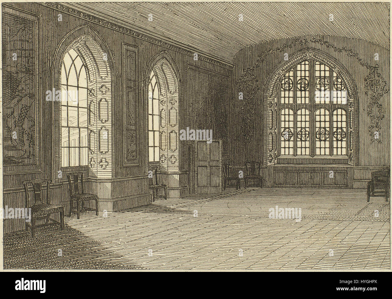 This cropped view of the Jerusalem Chamber offers a glimpse into the ...