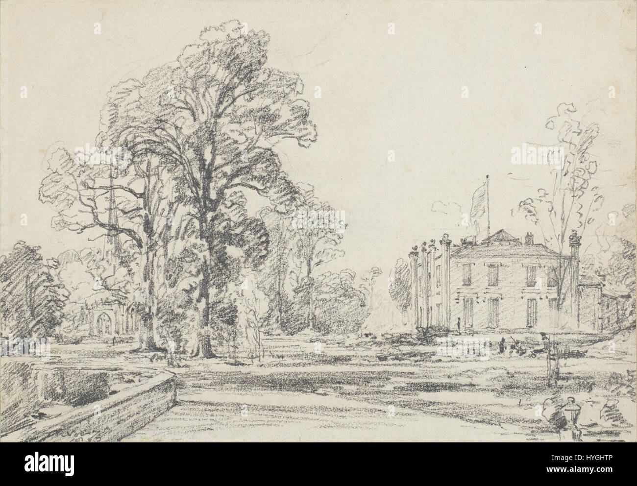 Constable john drawings hi-res stock photography and images - Alamy
