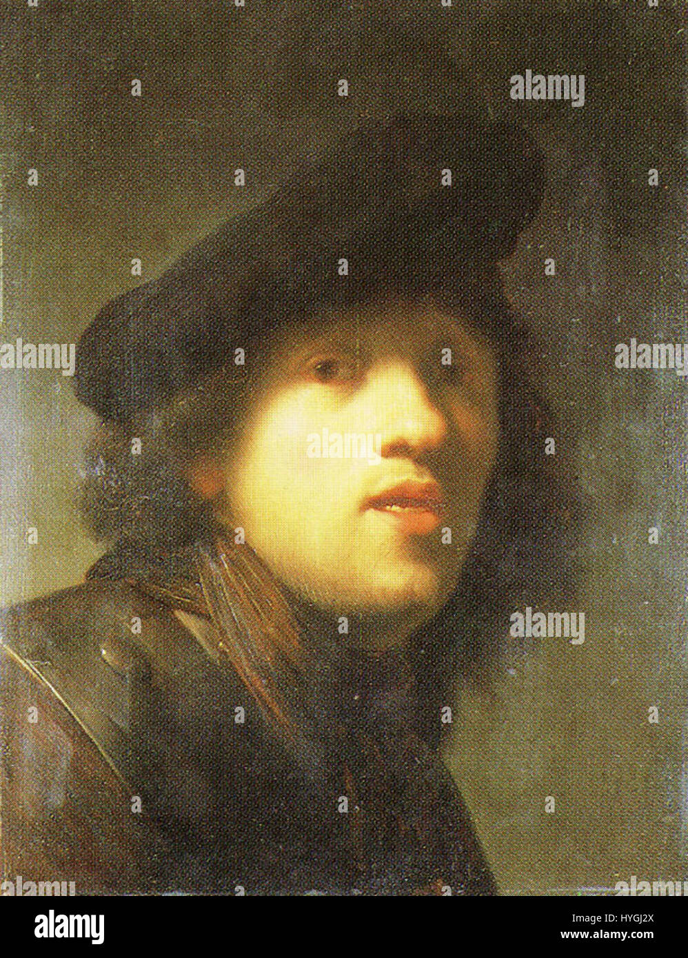 Rembrandt's 'Self Portrait with Beret' is a notable example of his ...