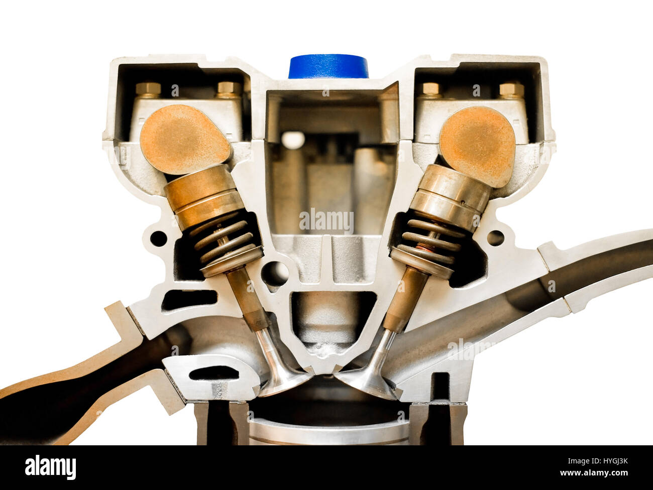 isolated cutaway model of an internal combustion engine Stock Photo - Alamy