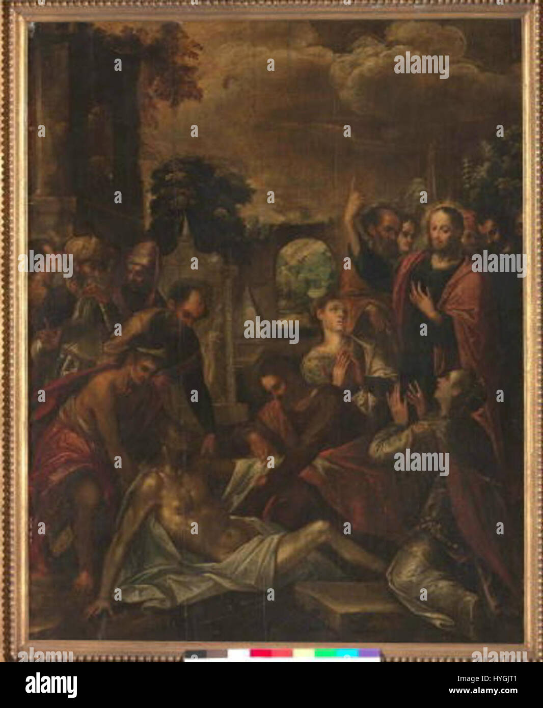 'Vzkriseni Lazara' (The Resurrection of Lazarus) by an anonymous artist ...