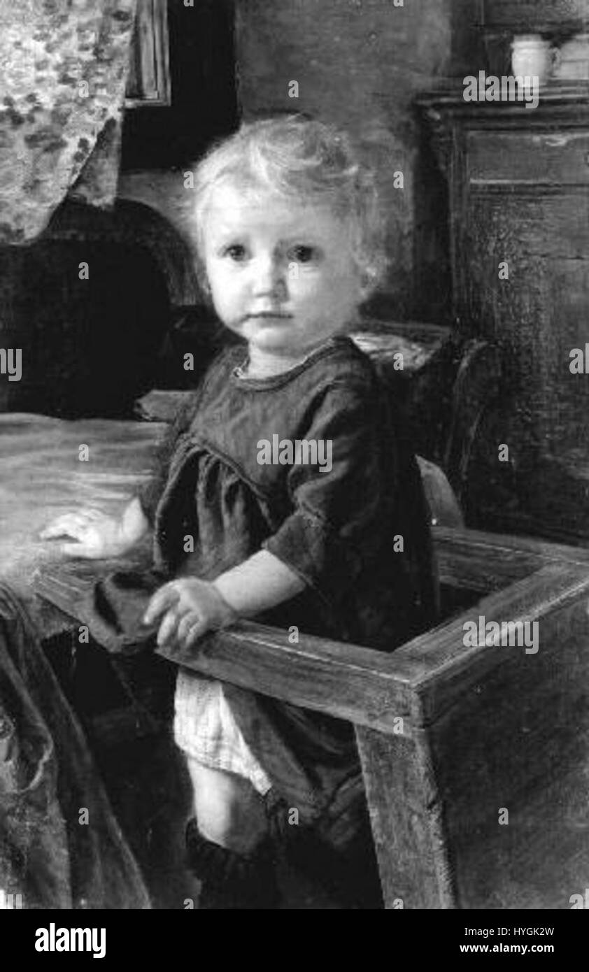 Josef Frenzel's portrait 'Podobizna ditete II' is a representation of a ...