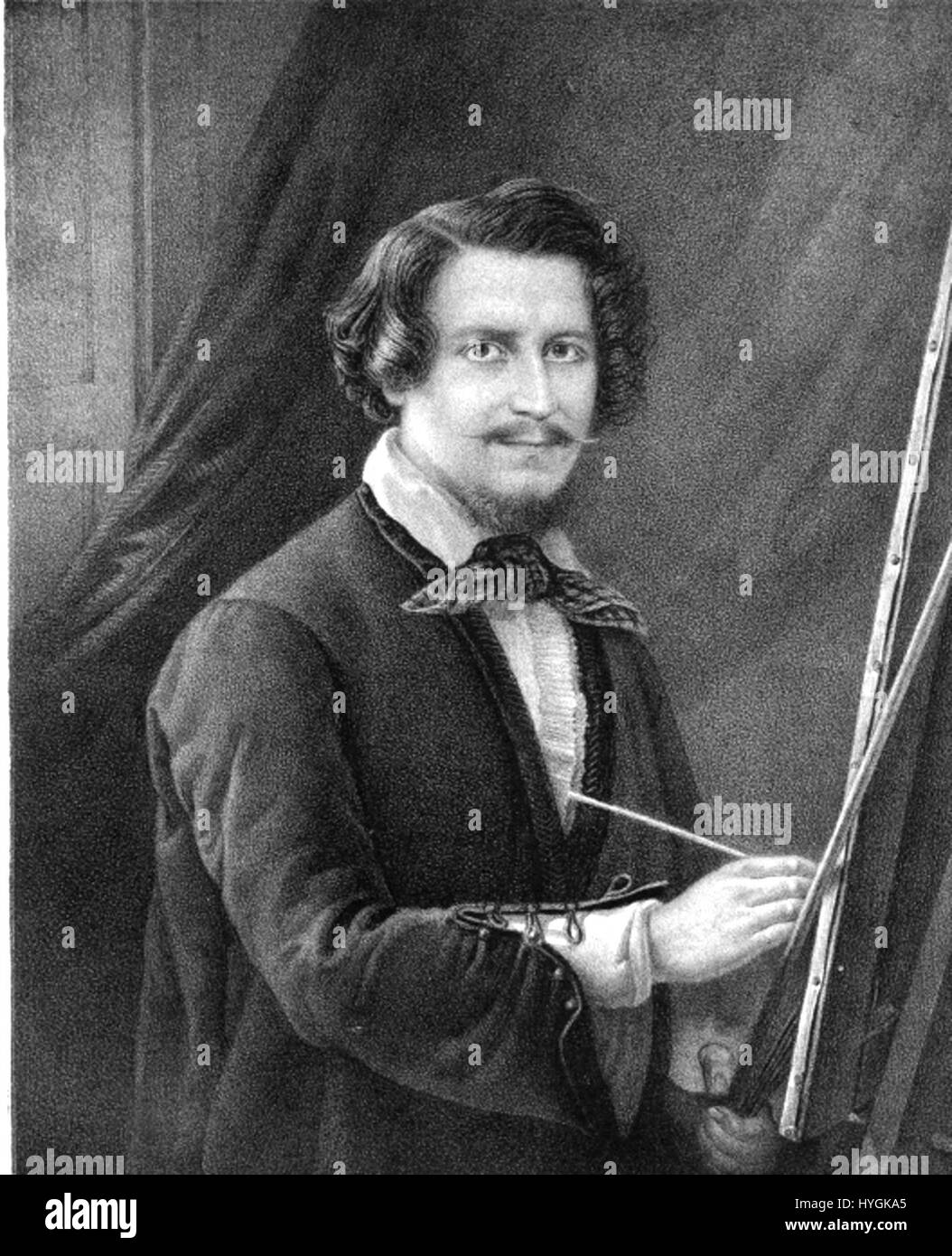 This portrait of Jakab Marastoni, an Italian nobleman, is a depiction ...