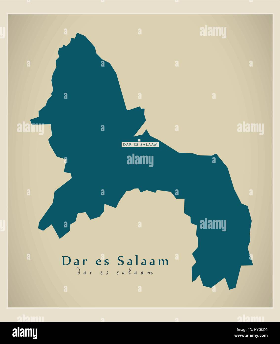 Dar es salaam map hi-res stock photography and images - Alamy