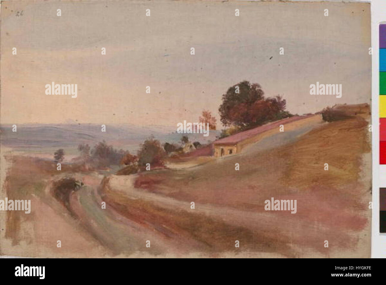 This anonymous study explores various paths, showcasing a detailed and ...