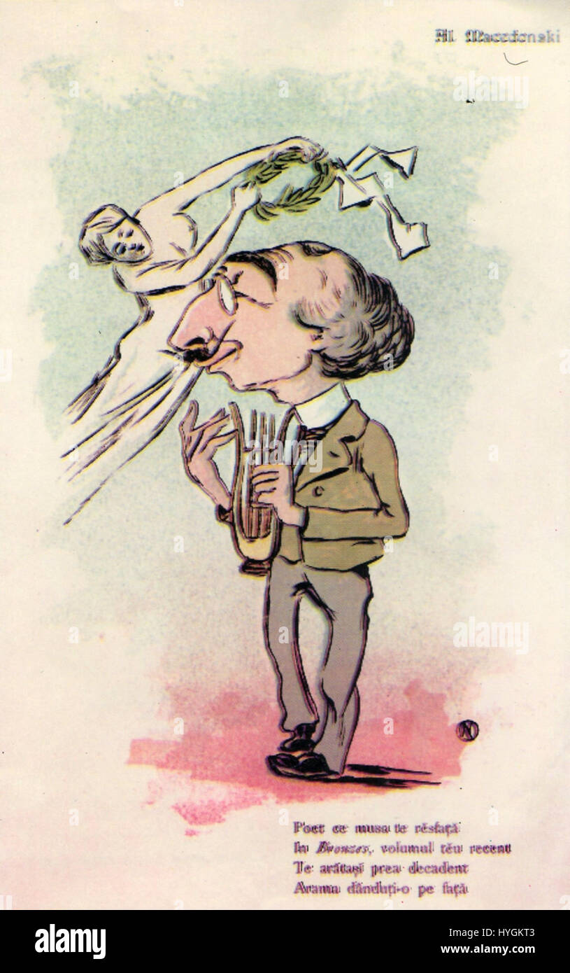 NSPetrescuGaina Alexandru Macedonski Stock Photo - Alamy