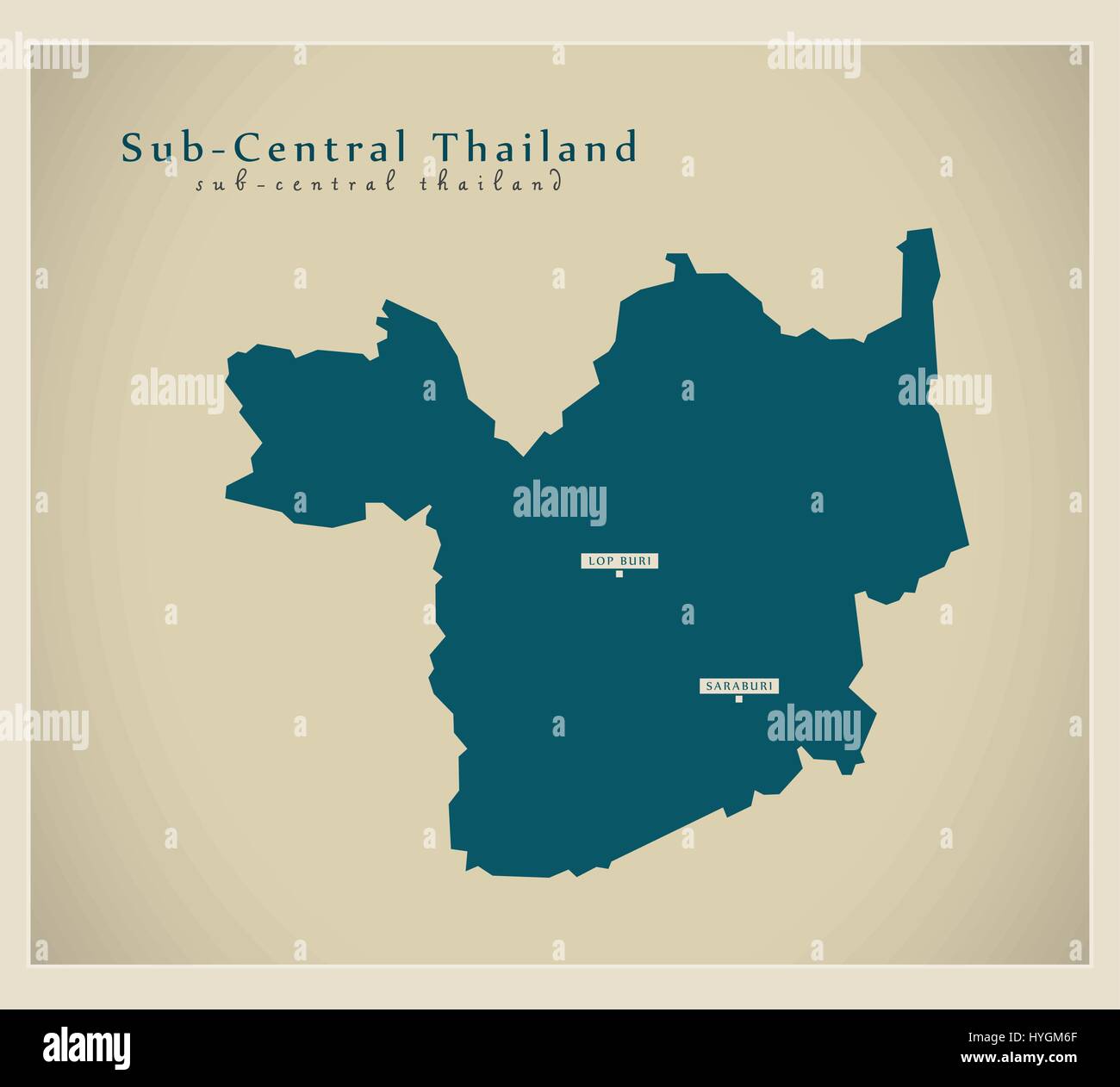 Central asia vector map hi-res stock photography and images - Alamy