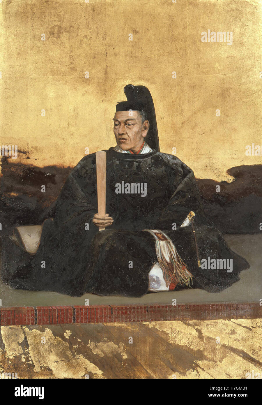 This portrait of Tokugawa Yoshimune, a Shogun of the Tokugawa shogunate ...