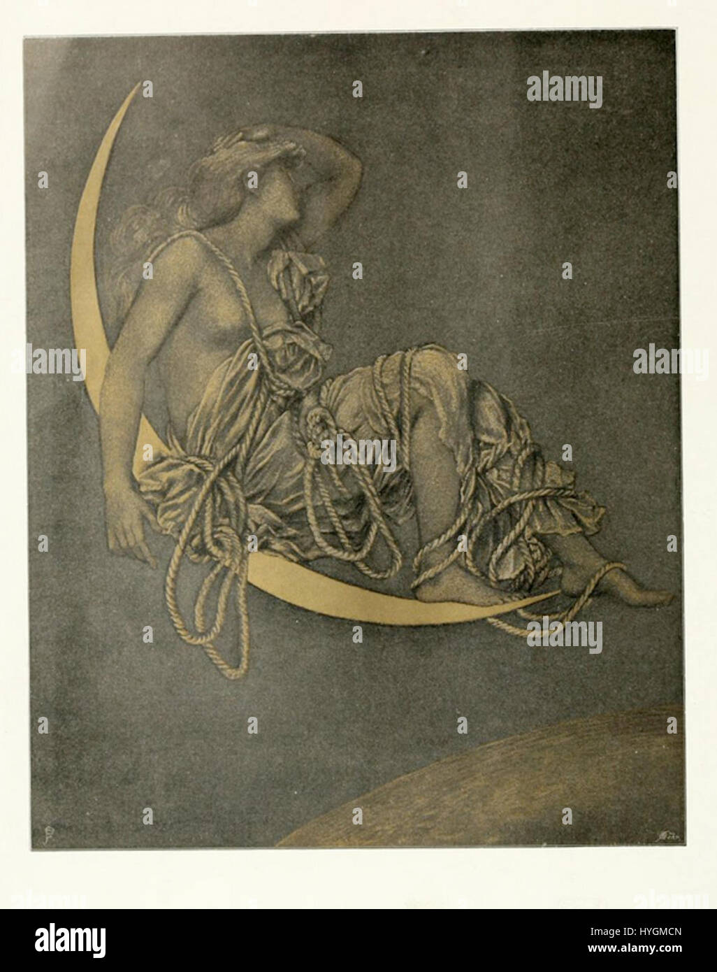 Luna, the roman goddess of the moon hi-res stock photography and images ...