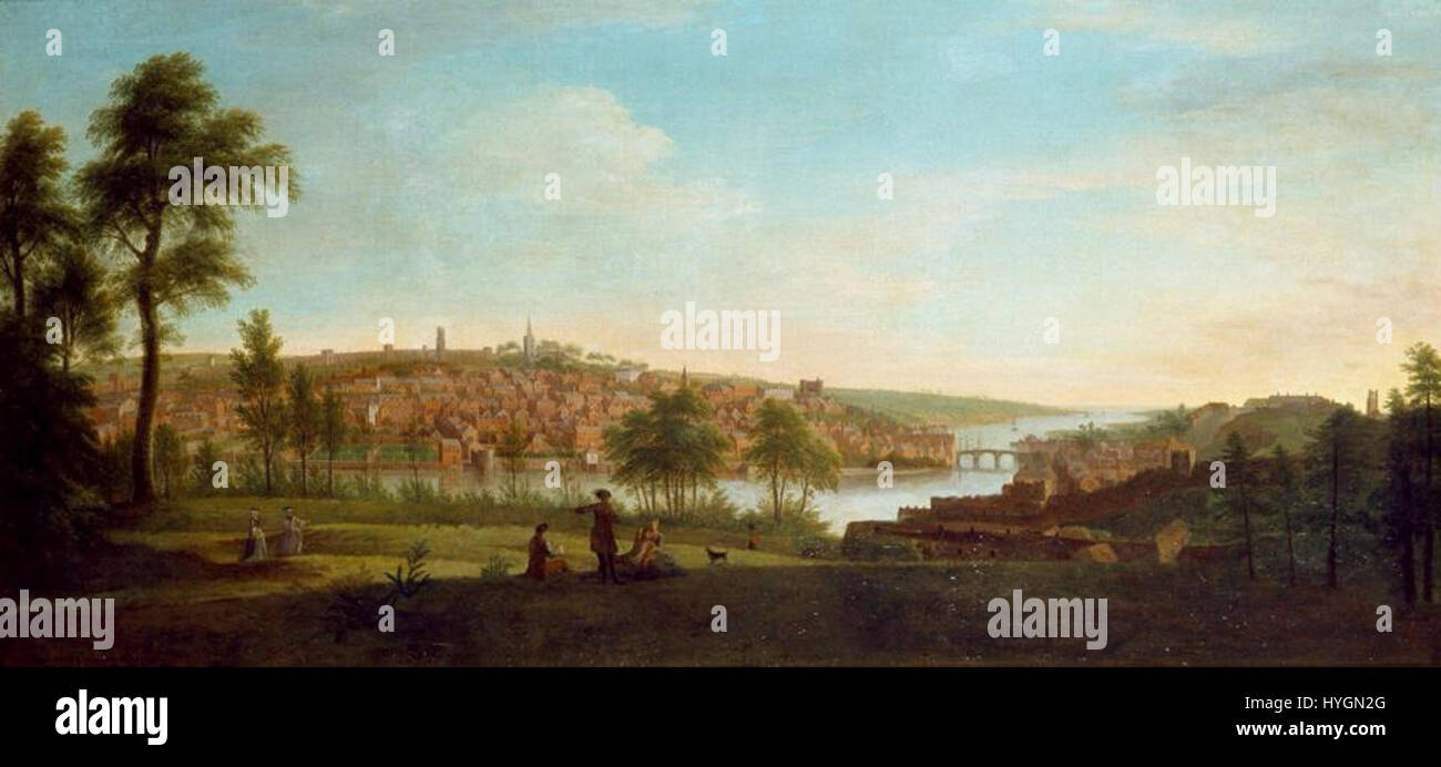 Gabriele Ricciardelli View of Drogheda from Ballsgrove c 1750 1755 ...