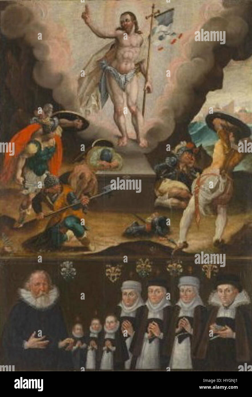 The 'Epitaf' by an unknown artist is a historical memorial piece ...