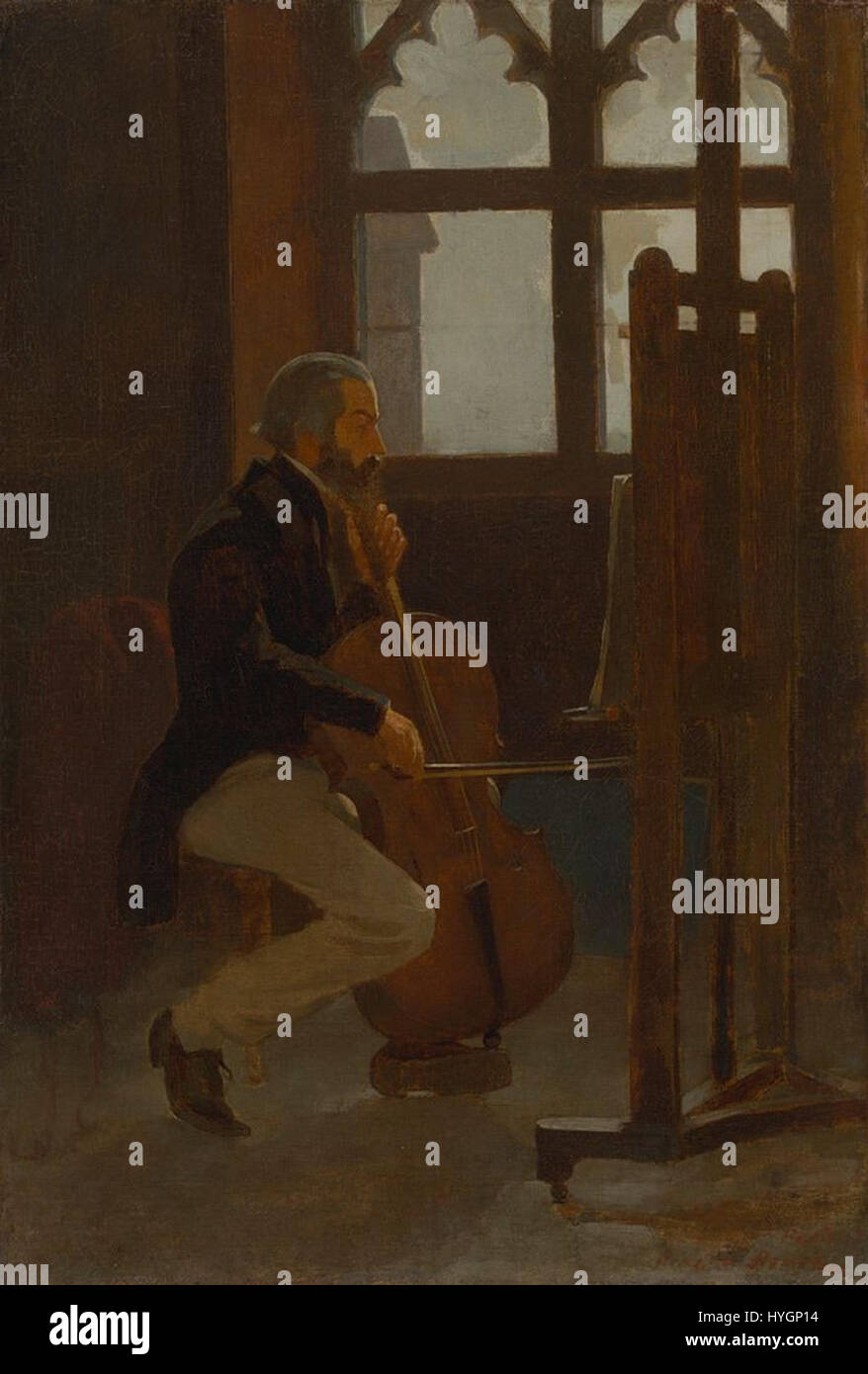 Cellist figure hi-res stock photography and images - Alamy