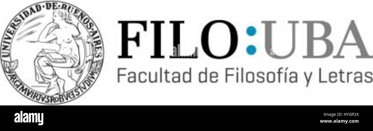 The logo of the FFyL (Facultad de Filosofía y Letras) represents an ...