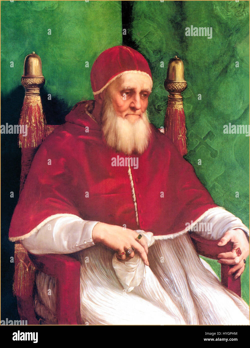 Julius II from Rafael Stock Photo - Alamy