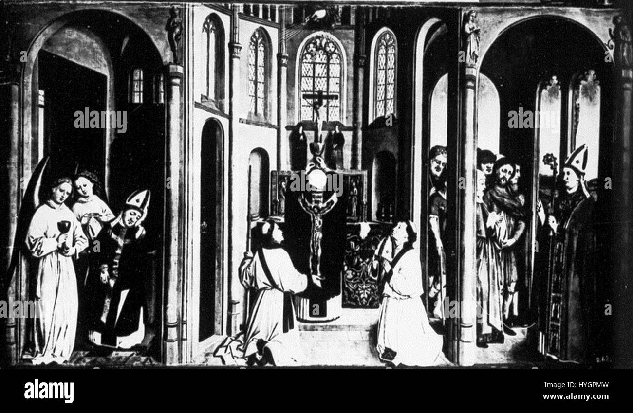'Drei Szenen aus dem Leben des heiligen Ulrich' by Meister der ...