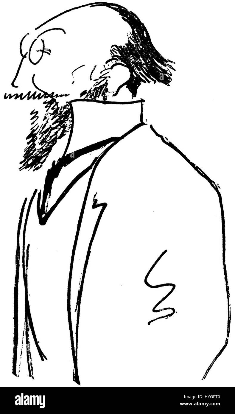 Alfred Frueh's 'Satie' is a caricature of the French composer Erik ...